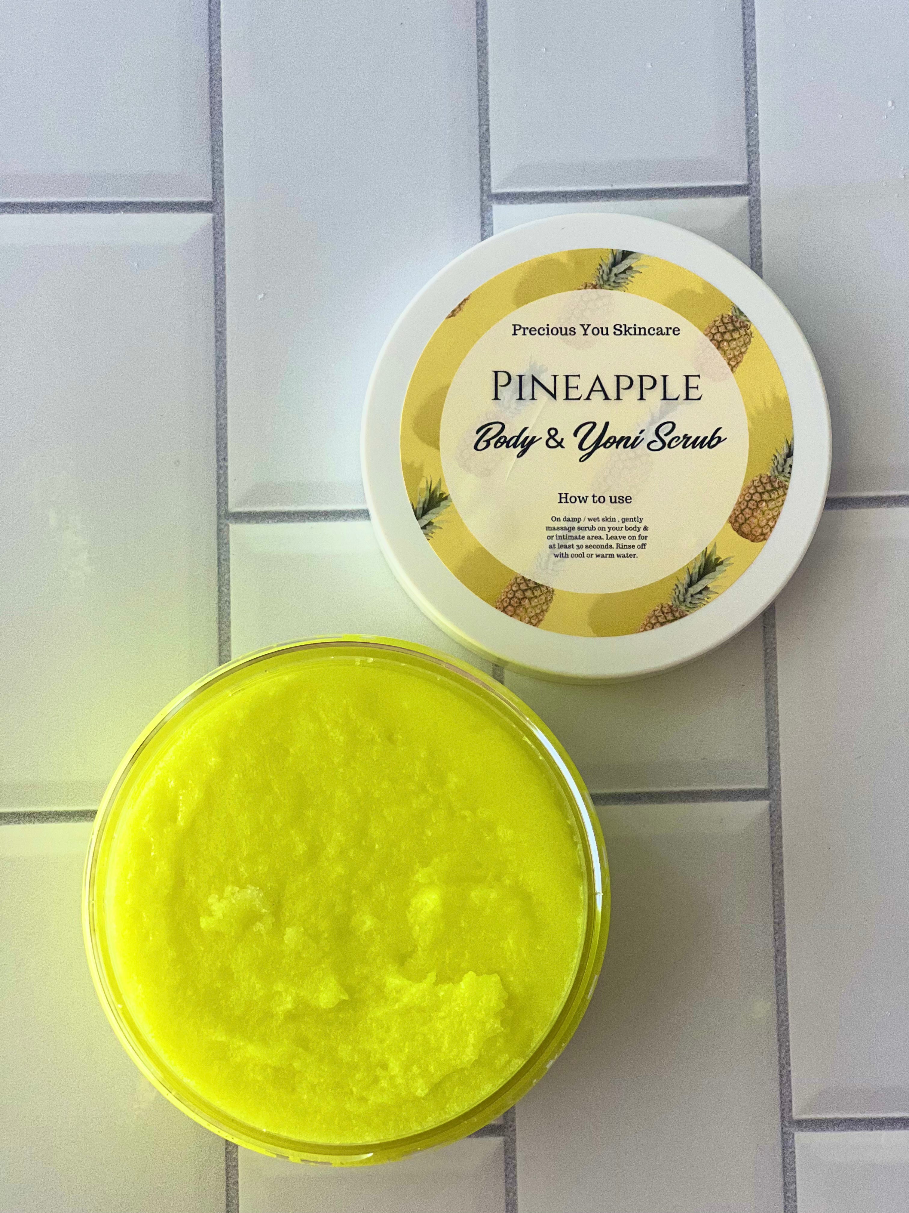 Pineapple Yoni body scrub – PreciousYou Skincare